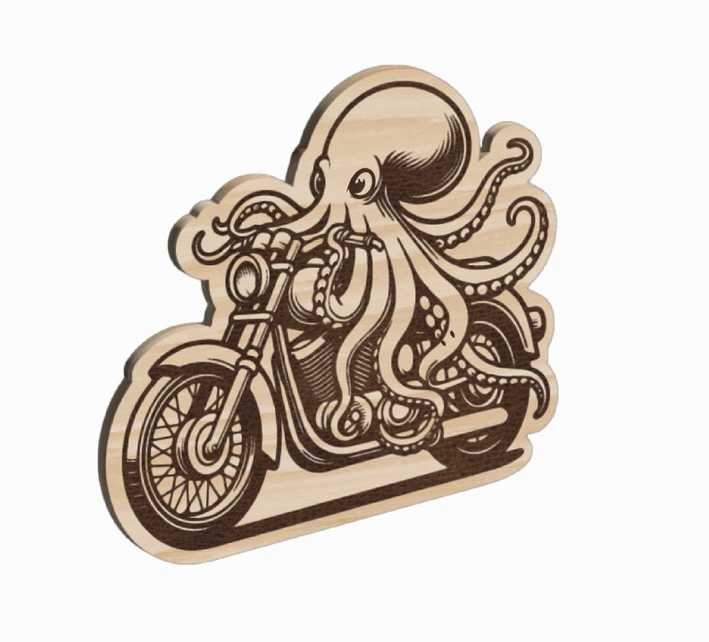 Octopus Motorcycle Svg,png,pdf and Ai Files - Etsy