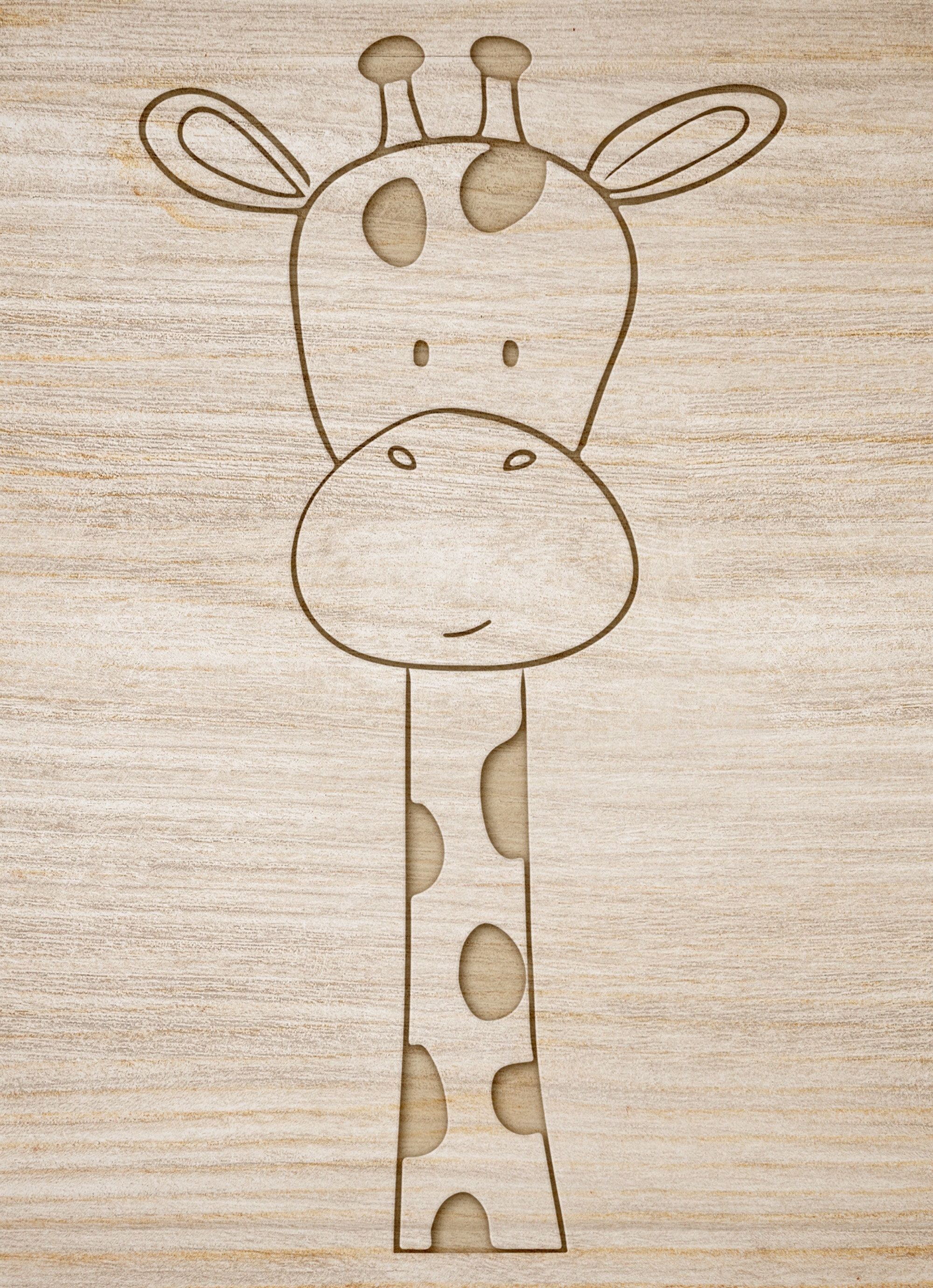 Giraffe Cut Files SVG - Etsy