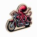Octopus Motorcycle Svg,png,pdf and Ai Files - Etsy