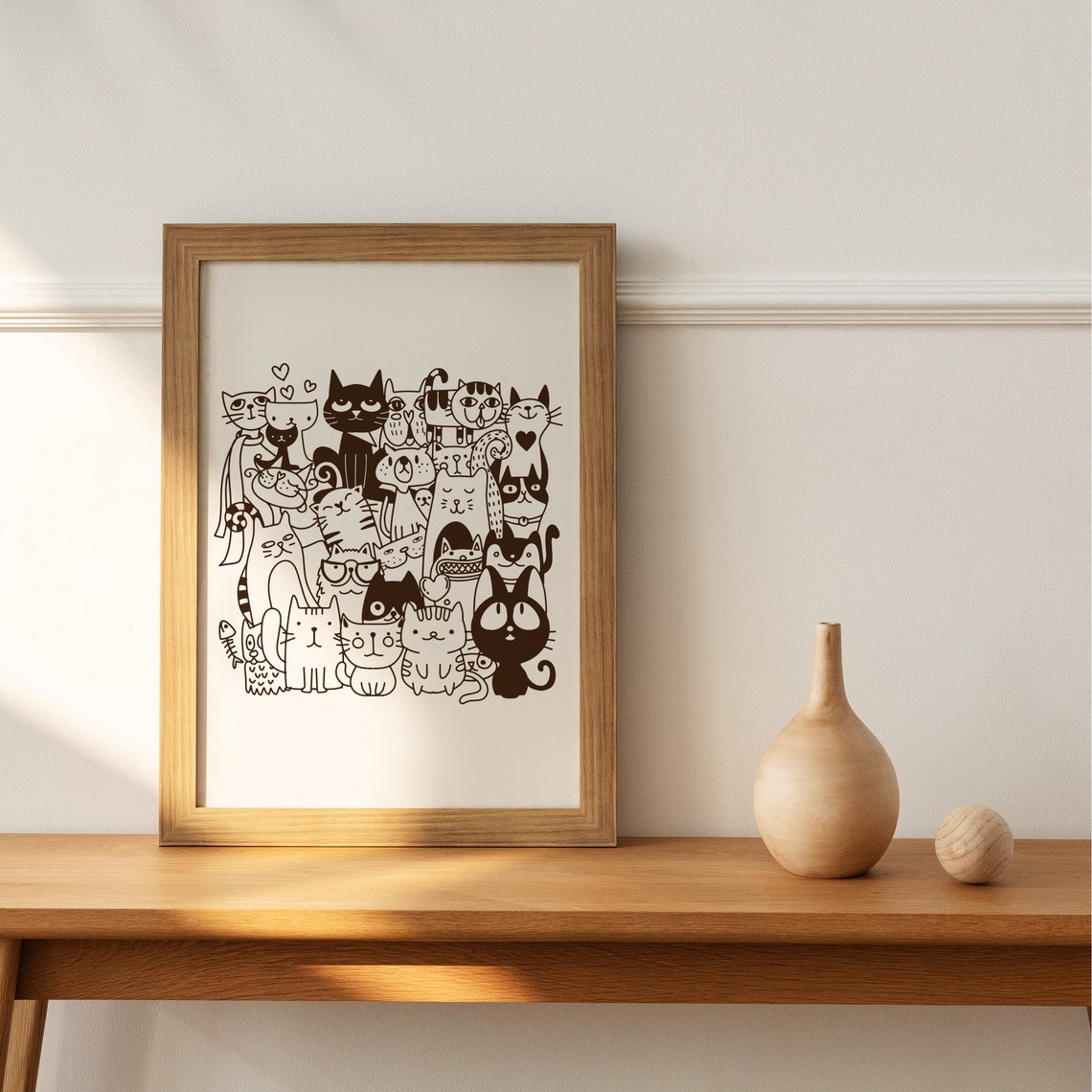 Cats Cutting File SVG - Etsy