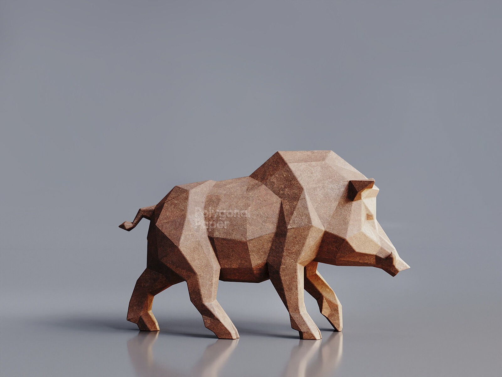 Boar: DIY Metal Sculpture. DXF File for Laser Cutting and Welding From ...
