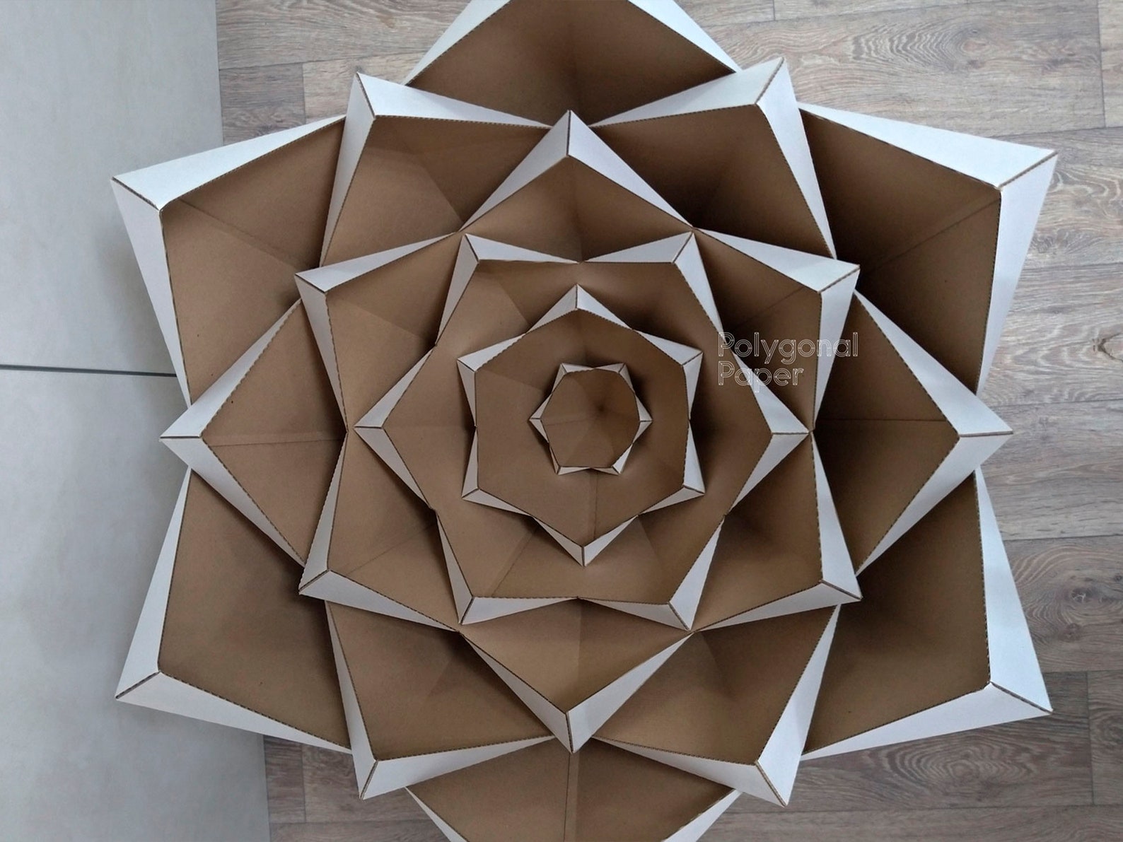 Christmas Tree: Paper Craft Template for Making Low Poly New | Etsy