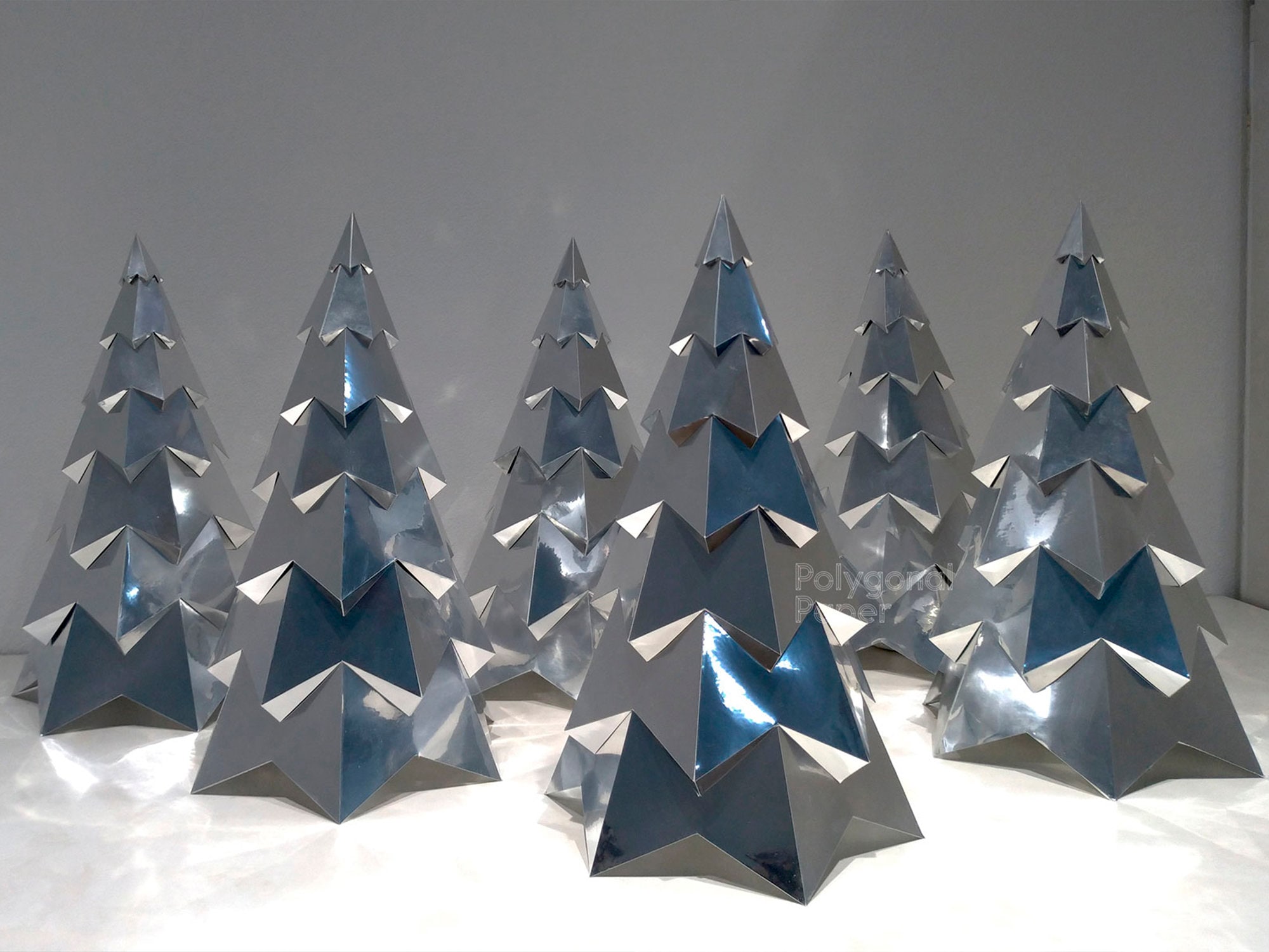 Christmas Tree: Paper Craft Template for Making Low Poly New | Etsy