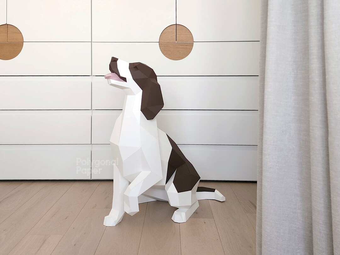 English Springer Spaniel: Digital Files for Papercraft. - Etsy