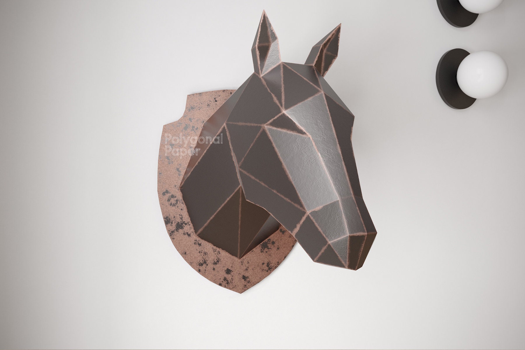 Horse Head in DXF Format for Assembly From Sheet Metal. - Etsy