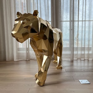 Tiger: Digital Files for Papercraft. Printable PDF Template, DXF ...