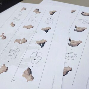 Boar: Digital Files for Papercraft. Printable PDF Template, SVG ...
