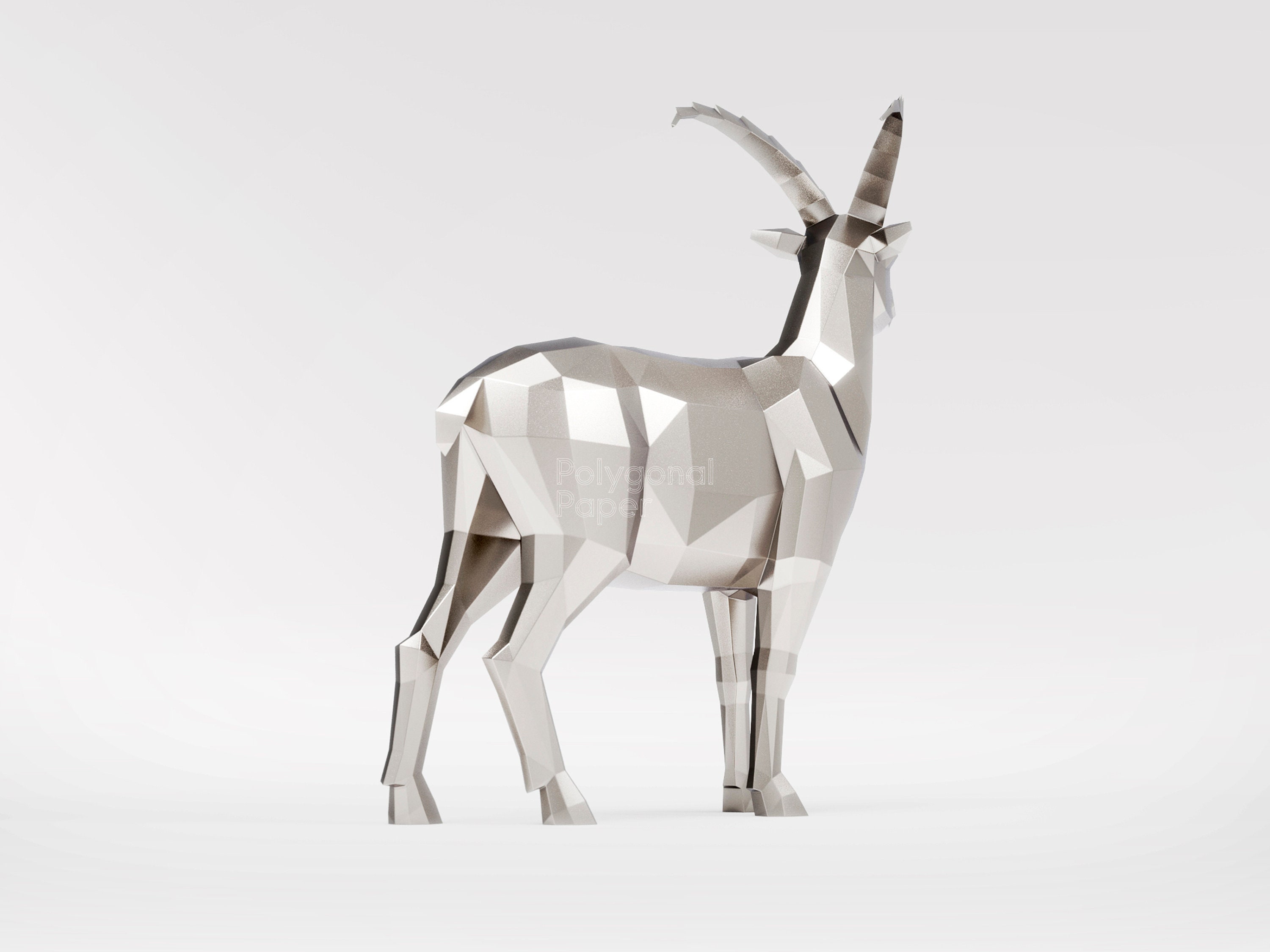 Alpine Ibex. Drawings in DXF Format for Assembly Geometric - Etsy Australia