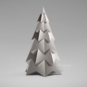 Christmas Tree in DXF Format for Assembly From Sheet Metal. Template ...