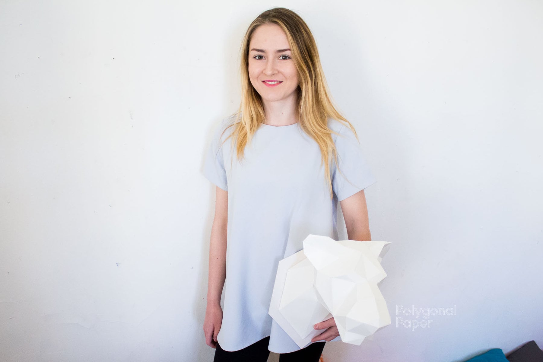 Lioness Head: Digital Files for Papercraft. Printable PDF - Etsy