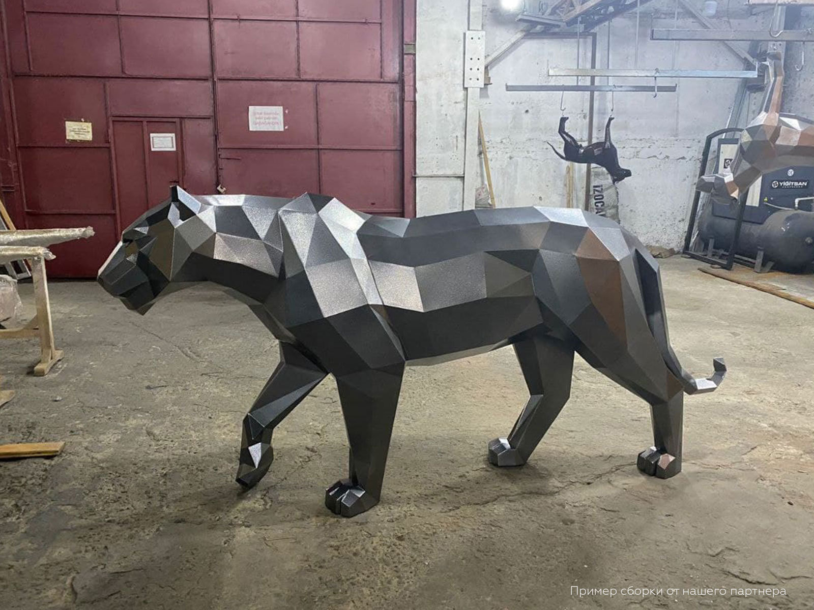 Tiger in DXF Format for Assembly From Metal. Template for | Etsy