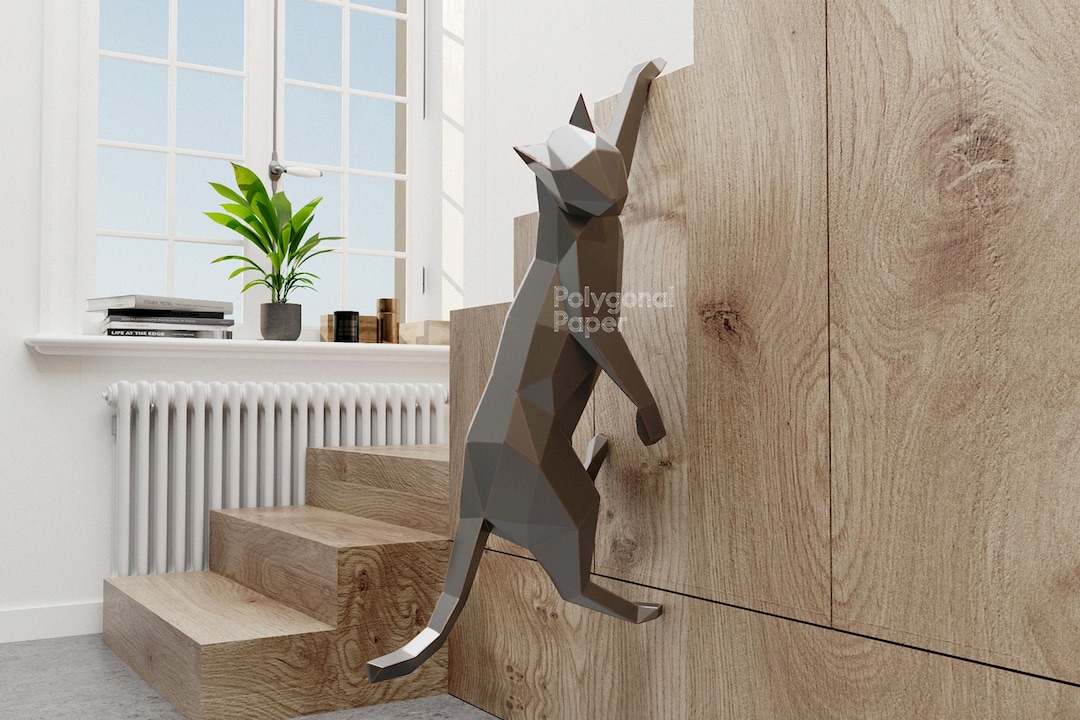 Cat 2 in DXF and PDF Format for Assembly From Sheet Metal. Template for ...