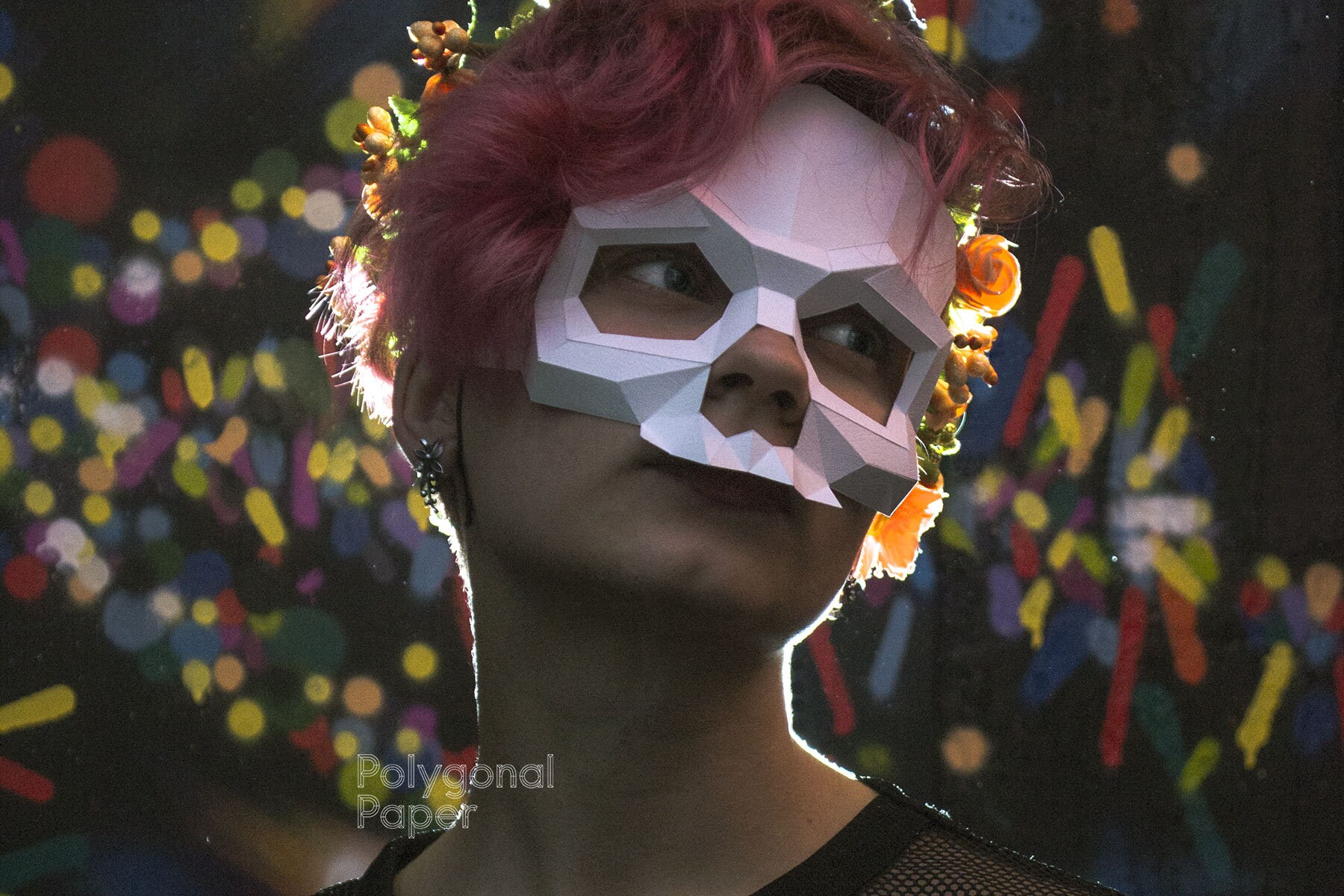 Skull Mask: Digital Files for Papercraft. Printable PDF | Etsy UK