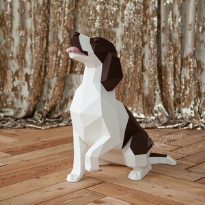 English Springer Spaniel: Digital Files for Papercraft. Printable PDF ...