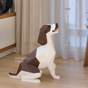 English Springer Spaniel: Digital Files for Papercraft. Printable PDF ...