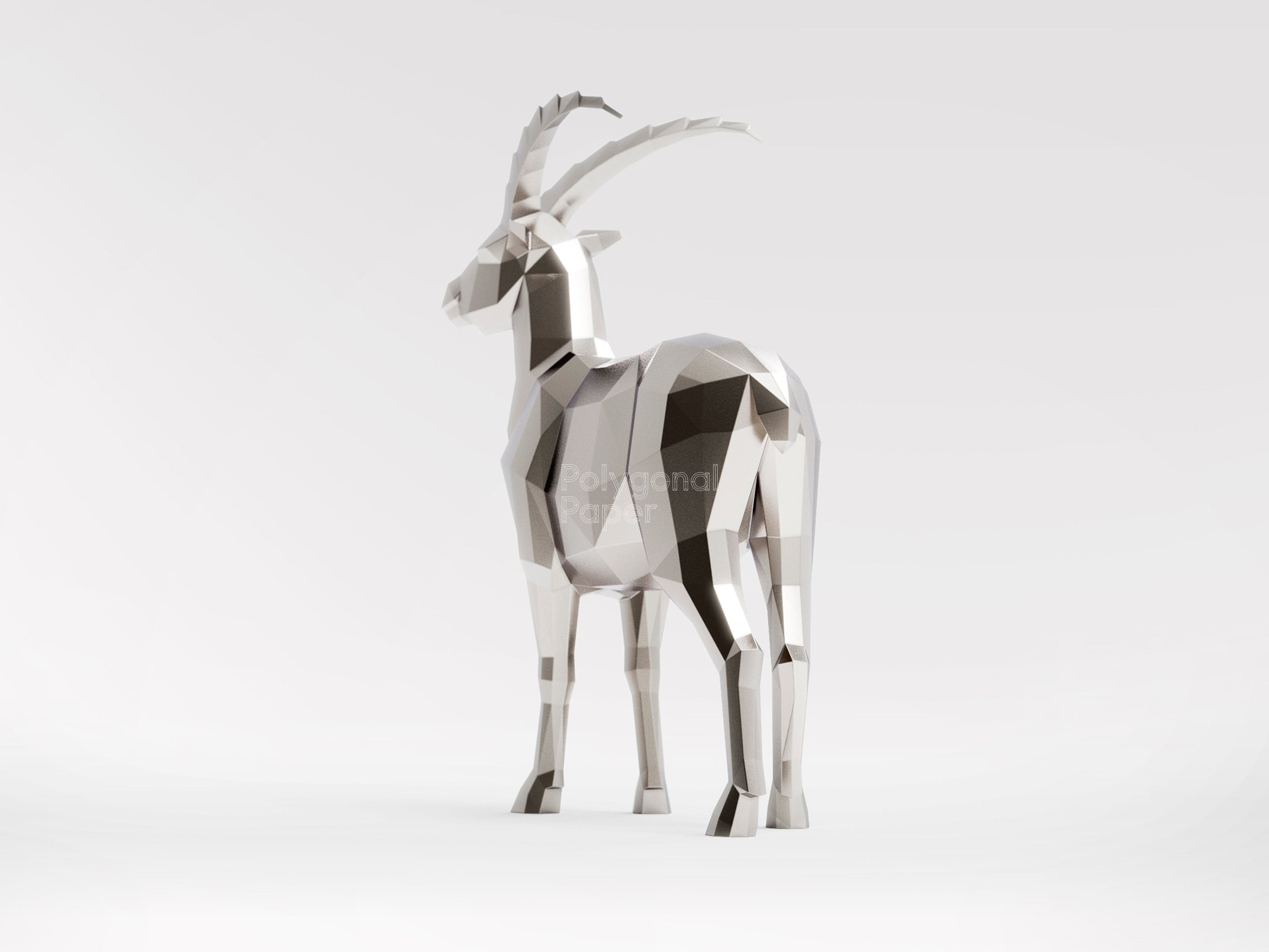 Alpine Ibex. Drawings in DXF Format for Assembly Geometric - Etsy Norway