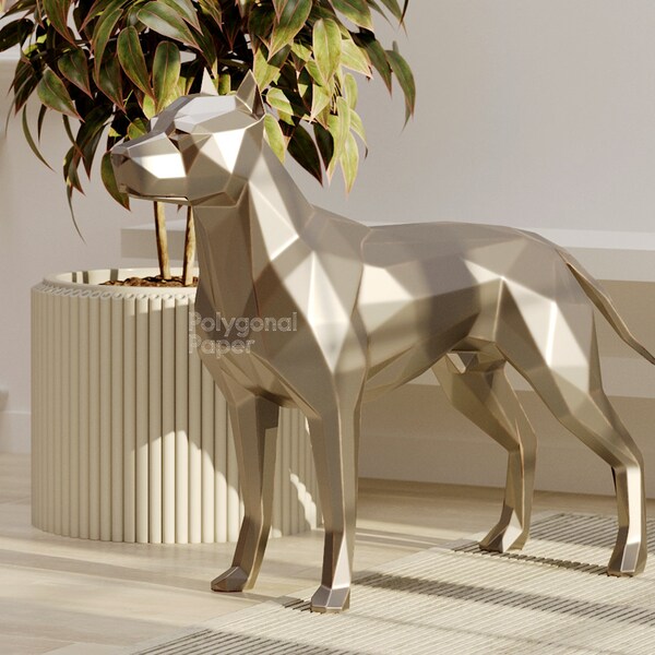 Metal Sculpture Pitbull - Etsy
