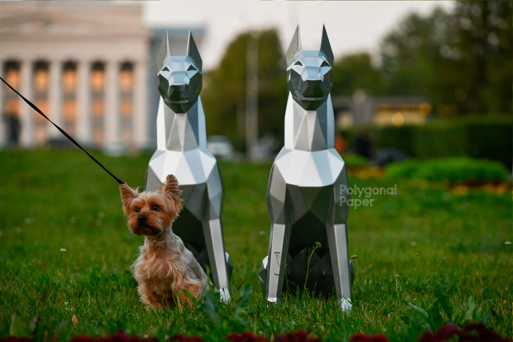 Doberman in DXF Format for Assembly From Sheet Metal. Template - Etsy ...