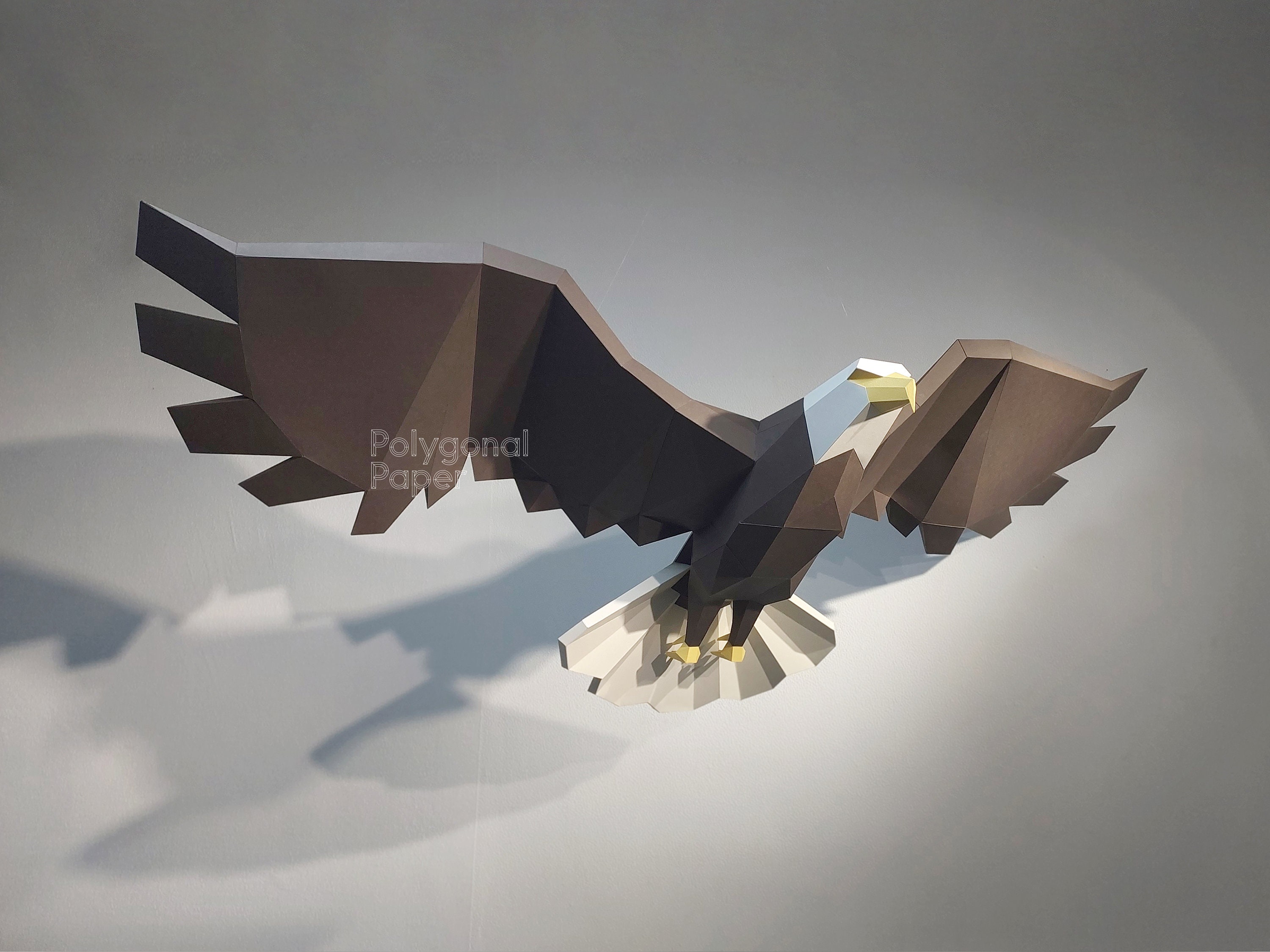Eagle: Digital Files for Papercraft. Printable PDF Template - Etsy UK