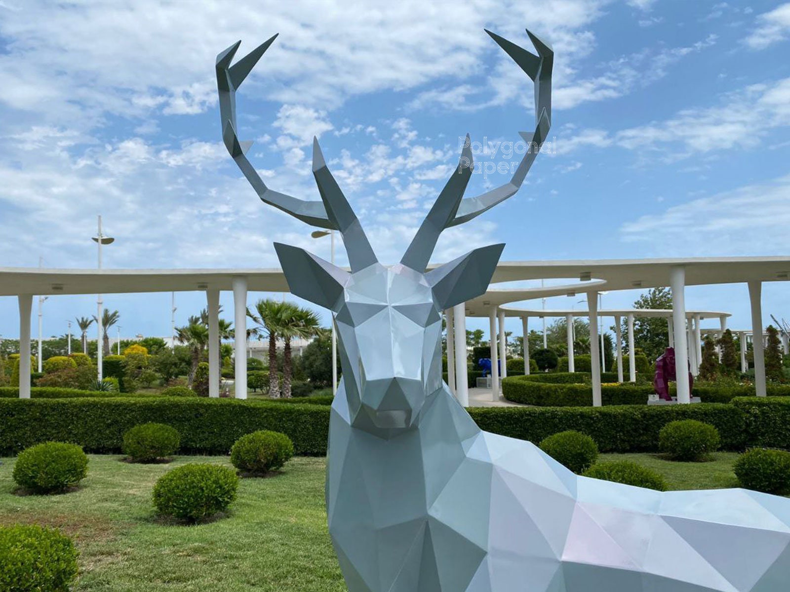 Stag in DXF Format for Assembly From Sheet Metal. Template for - Etsy ...