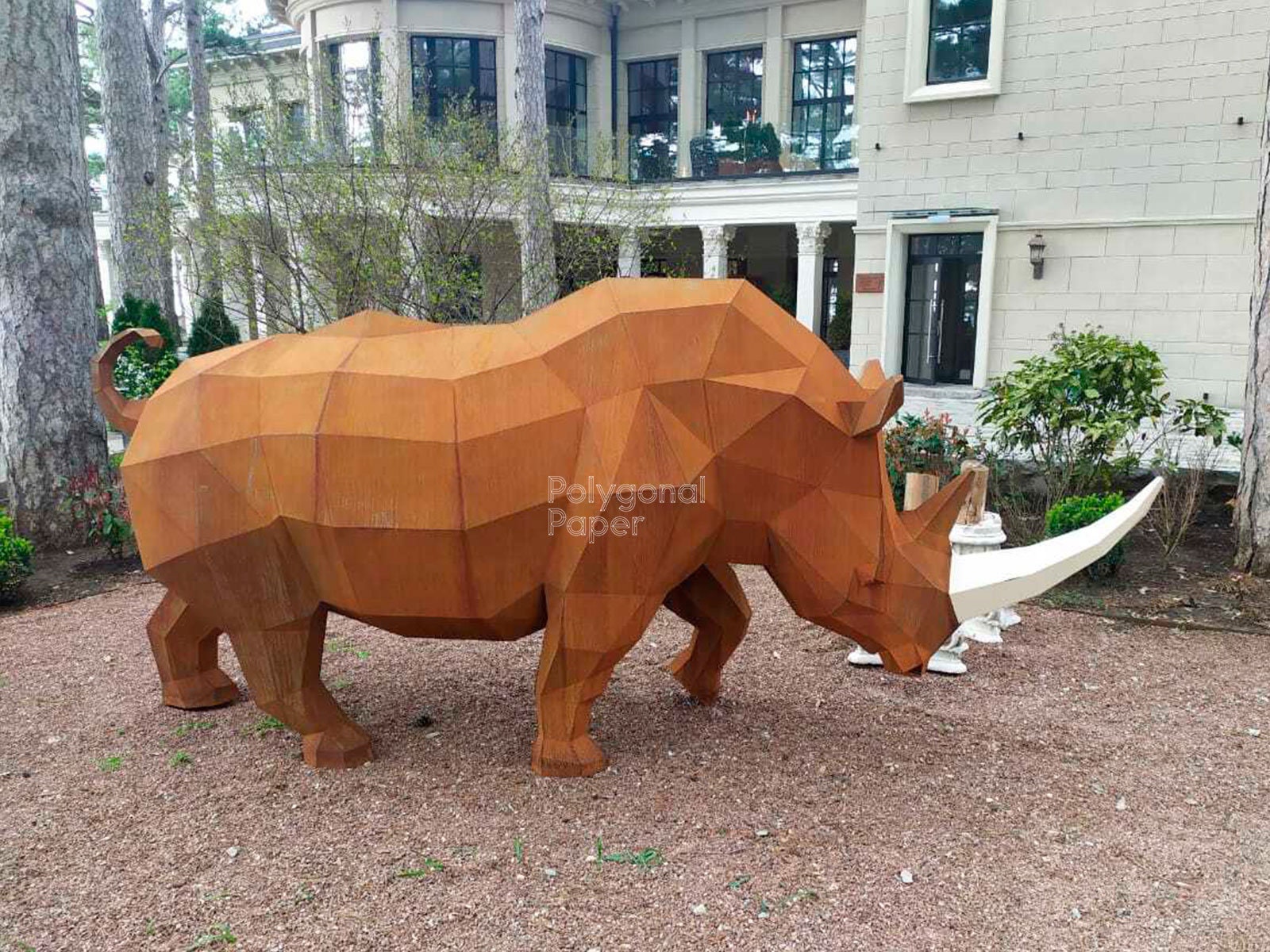 Rhino in DXF Format for Assembly From Metal. Template for - Etsy Canada