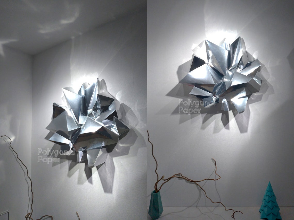 Panel Art: Digital Files for Making Papercraft Wall Sculpture. - Etsy