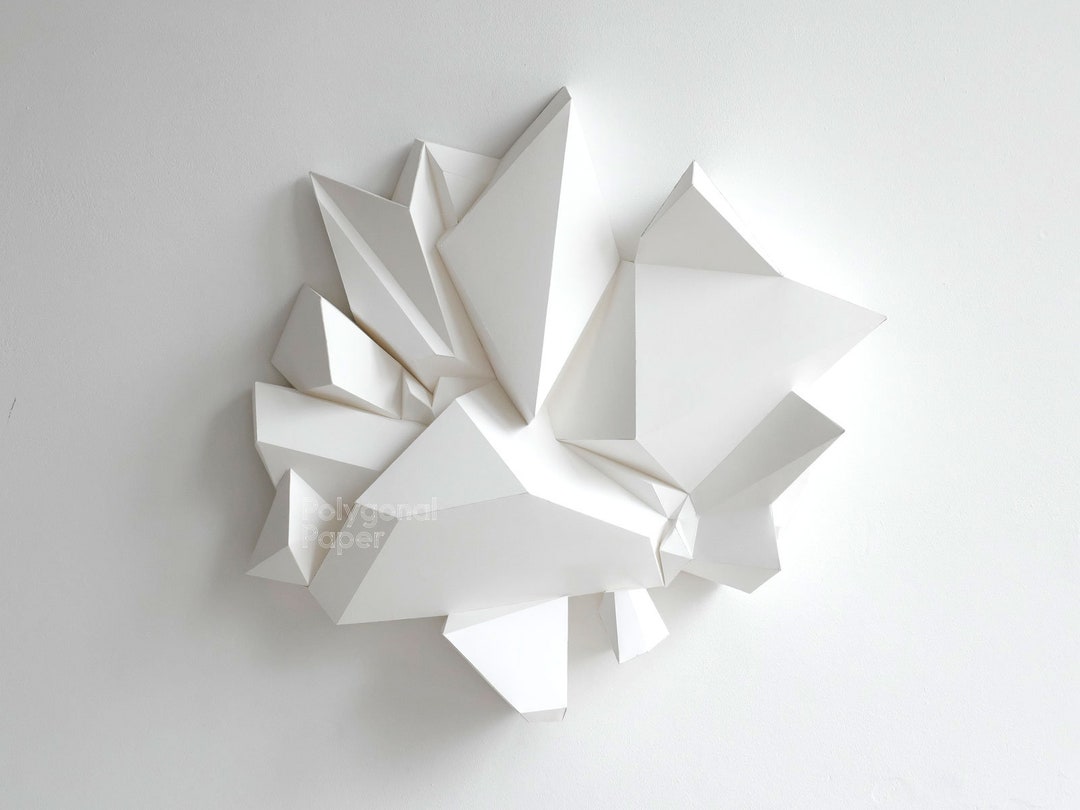 Panel Art: Digital Files for Making Papercraft Wall Sculpture. PDF ...