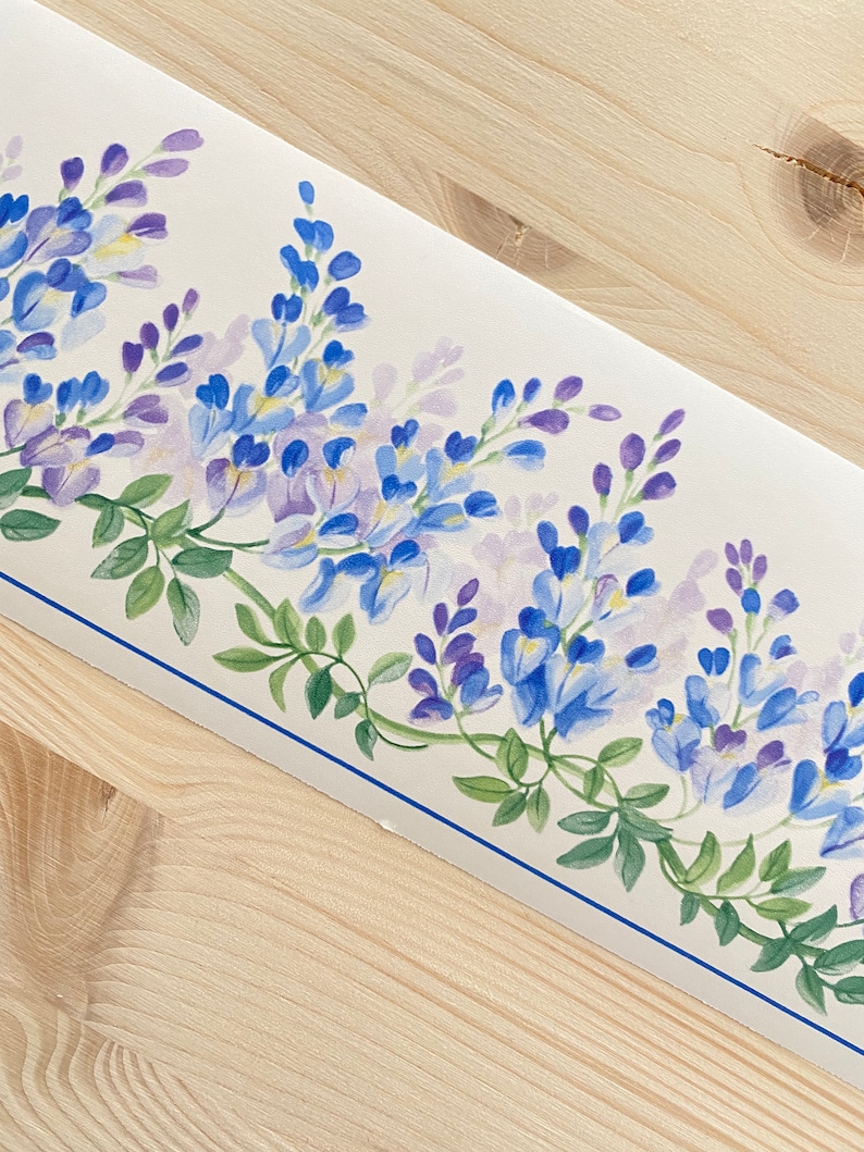 Floral Pattern Wall Edges - Etsy