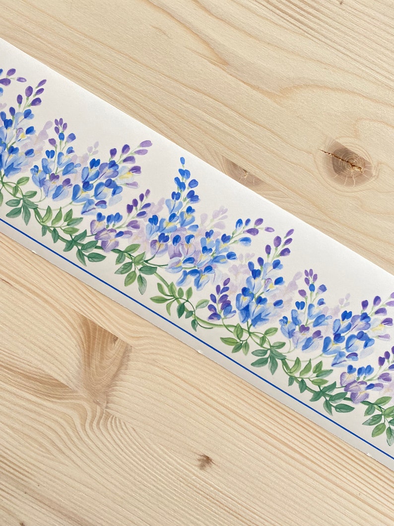 Floral Pattern Wall Edges - Etsy