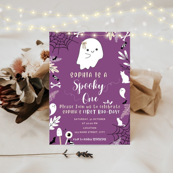 Spooky One Birthday Girl - Etsy