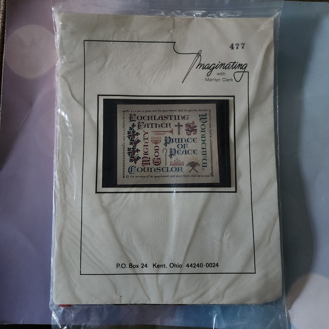 Isaiah 9:6 Cross Stitch Kit – Religious Christian Pattern - Etsy