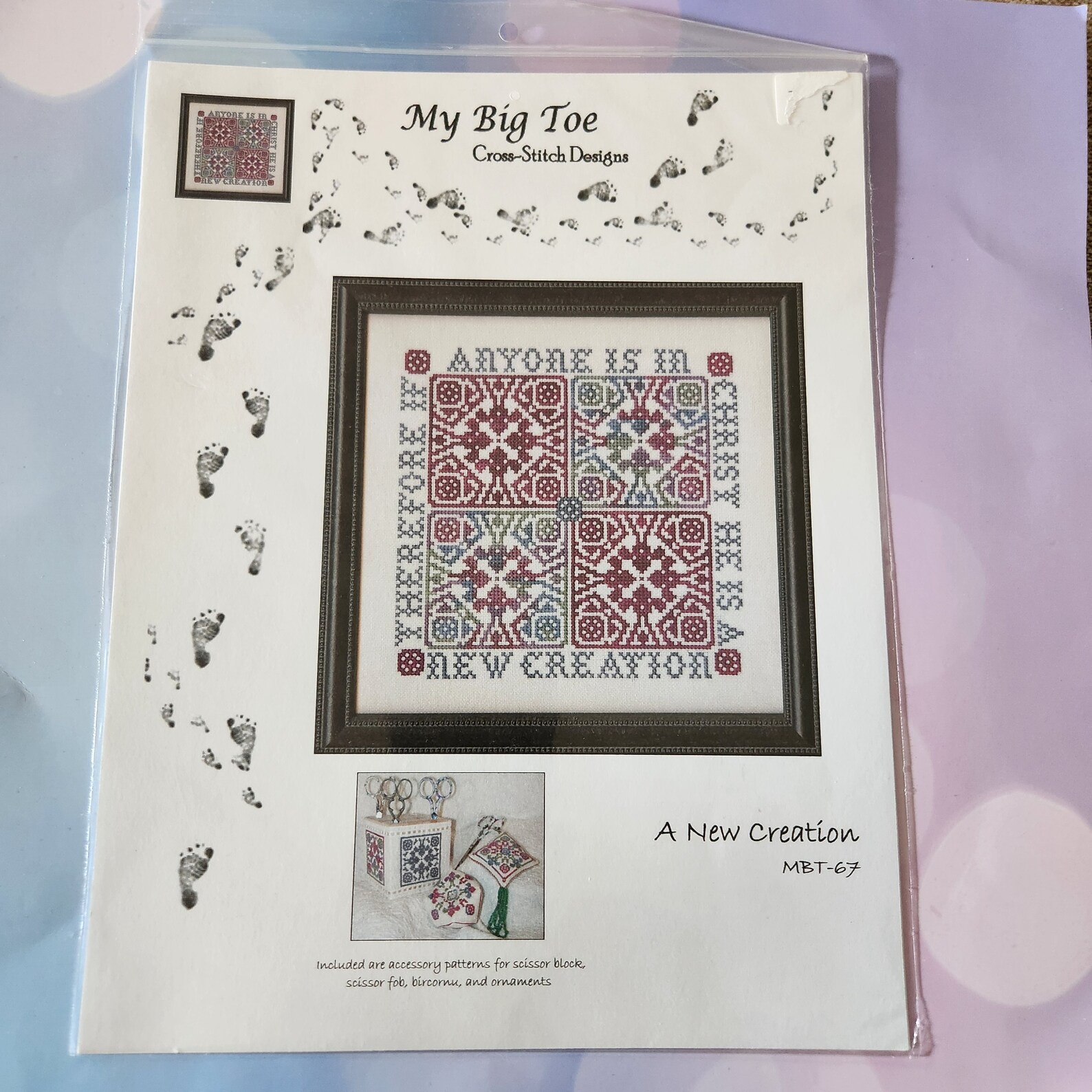 My Big Toe - A NEW CREATION - Cross Stitch Pattern, Religious, Mandala ...