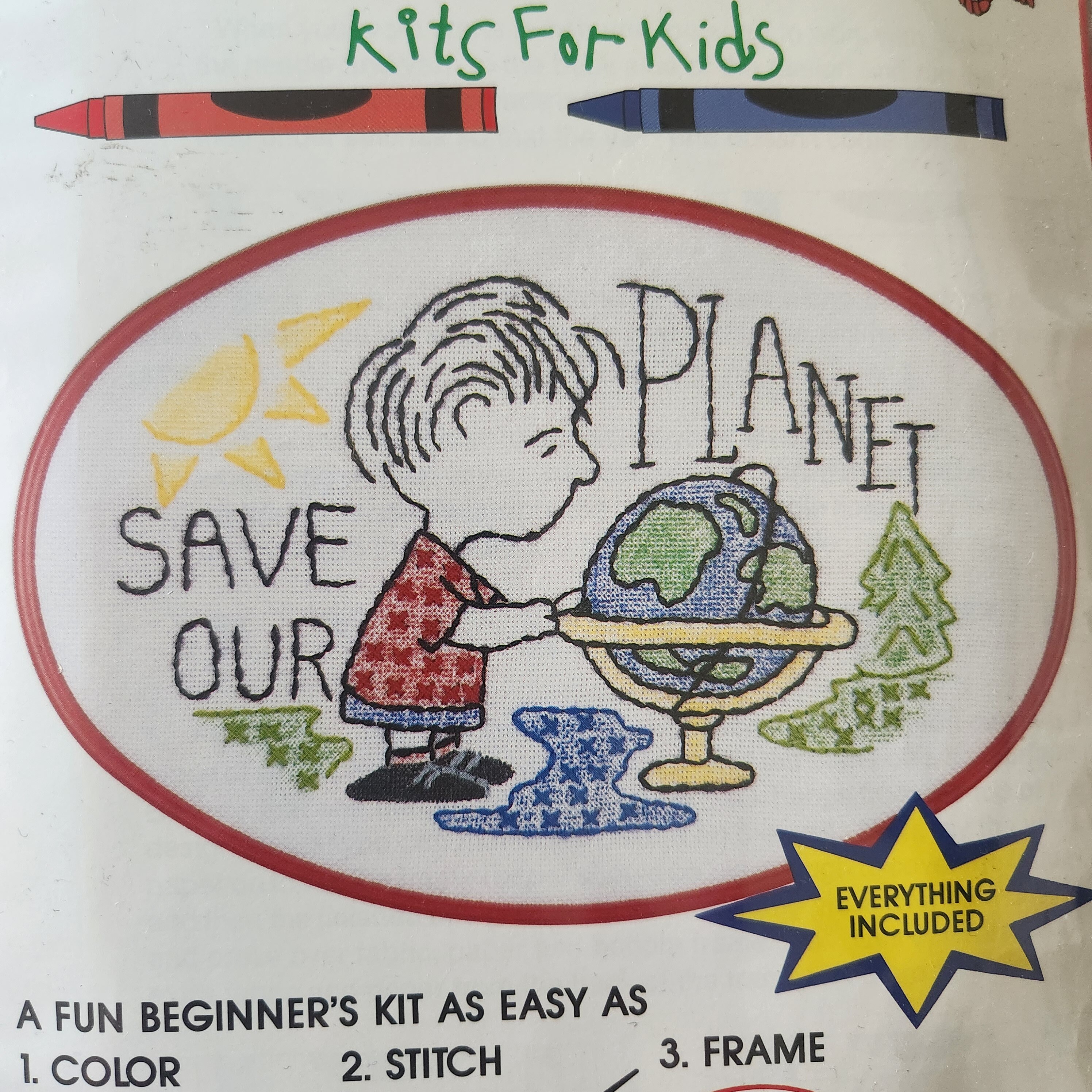 Color Stitch Kits for Kids - PEANUTS - SNOOPY - U CHOOSE Cross Stitch ...