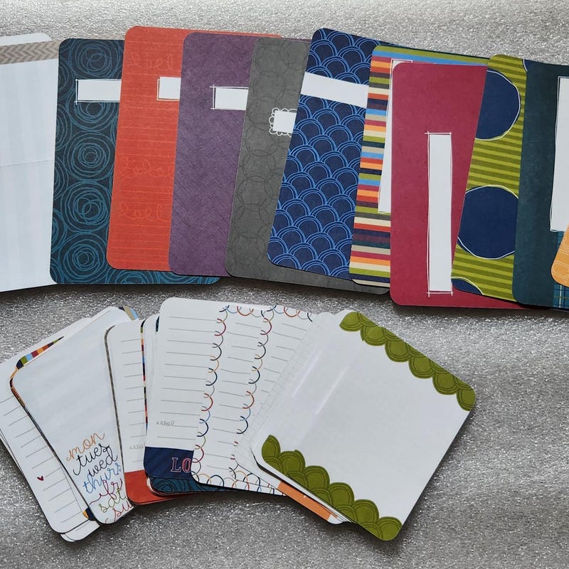 Project Life Cards - Etsy