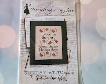 Heartstring Samplery SUNDAY STITCHES - Etsy