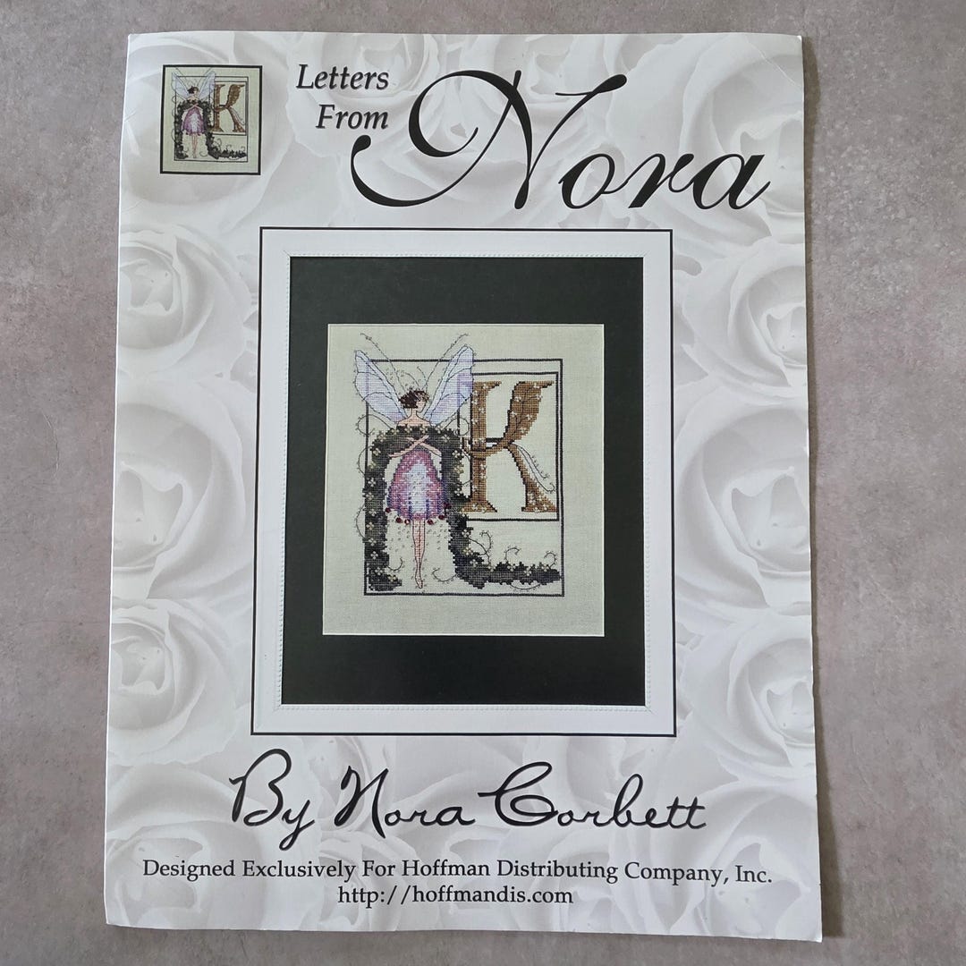 Letters From Nora Corbett Alphabet Letter K Cross Stitch Pattern Fairy ...