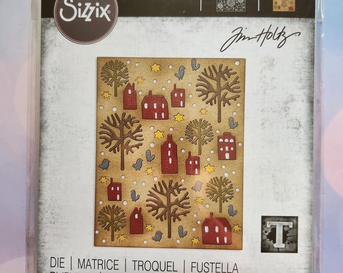 Sizzix - Tim Holtz - COUNTRYSIDE - Thinlits Die 66558 - Etsy