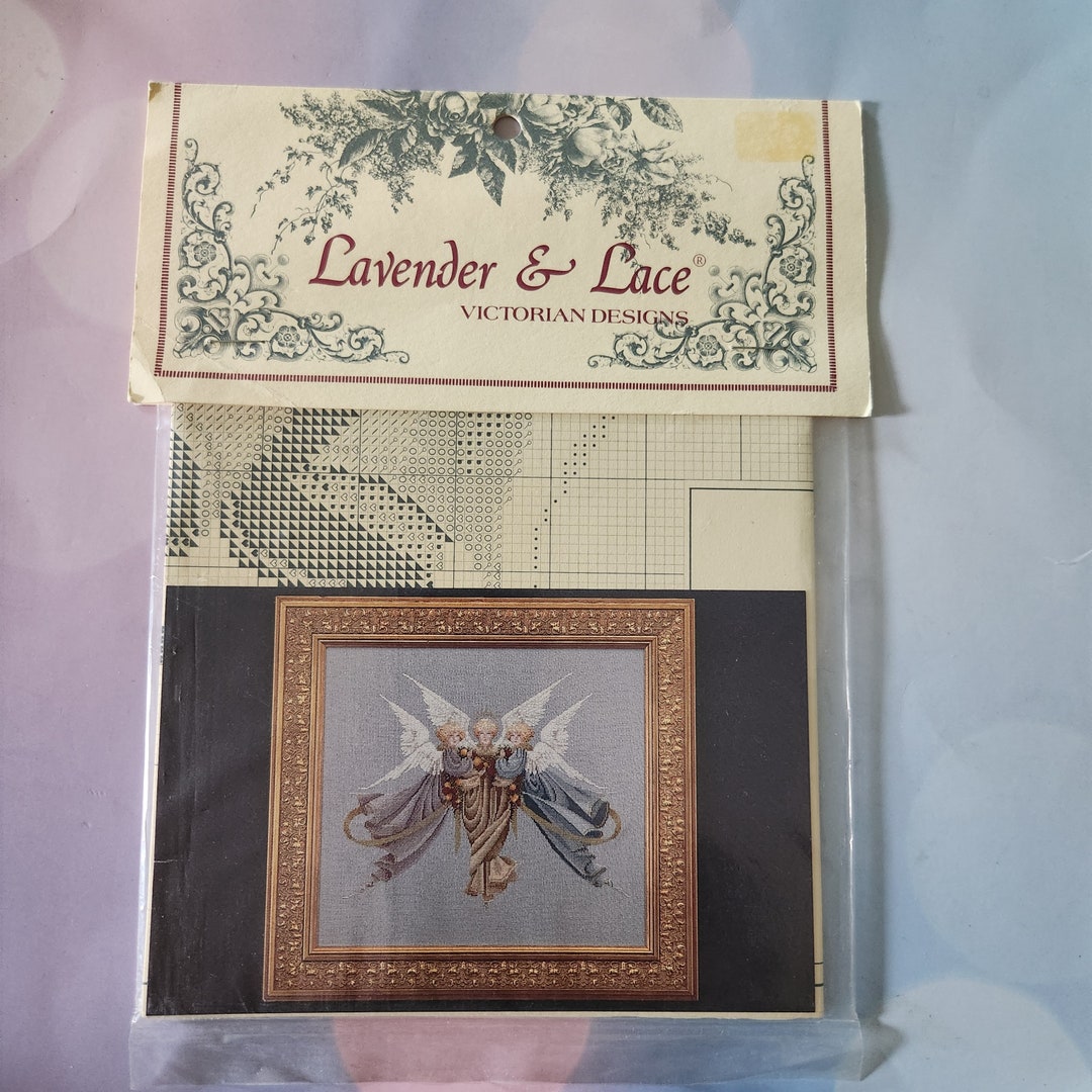 Lavender & Lace - YOUR CHOICE - Angel Cross Stitch Patterns, Sealed - Etsy