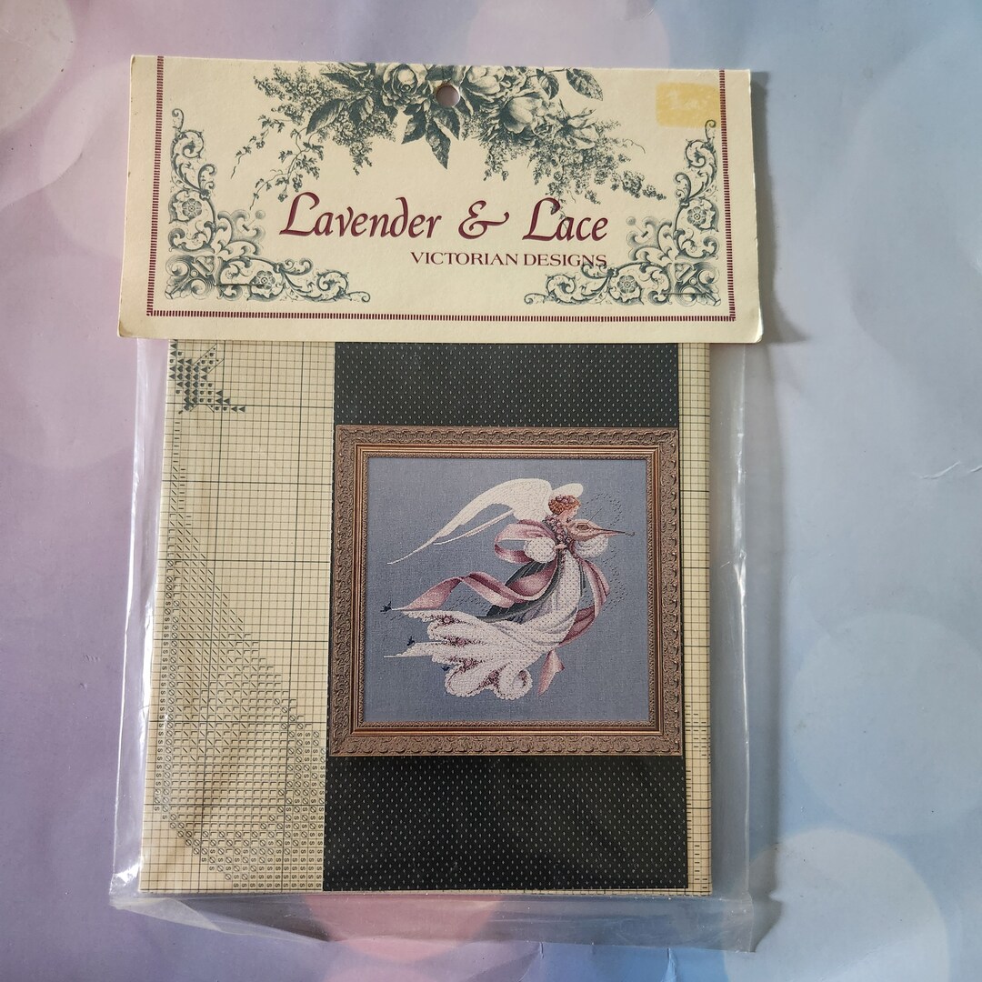 Lavender & Lace - YOUR CHOICE - Angel Cross Stitch Patterns, Sealed - Etsy