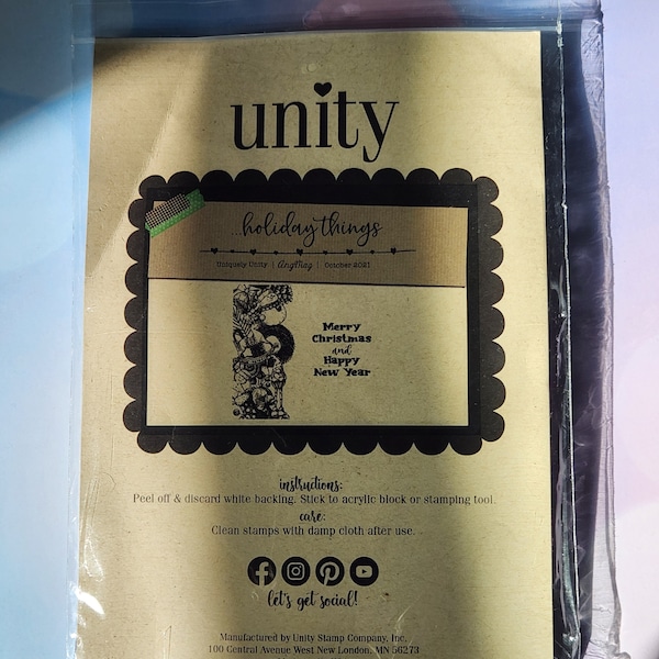 Unity Stamps - Etsy