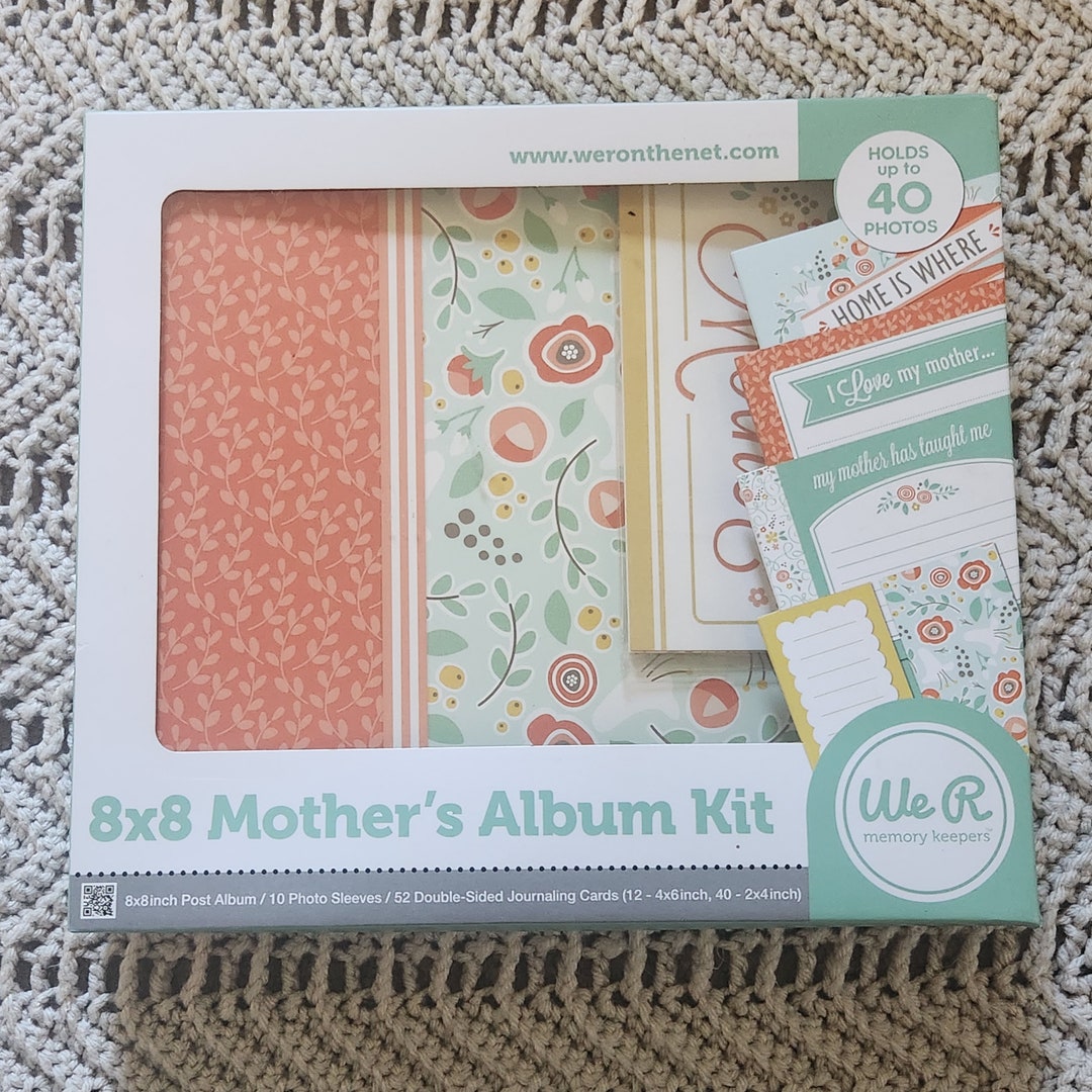 We R Memory Keepers - 8x8 MOTHER'S ALBUM - Kit - Mom, Photo Album, Gift ...