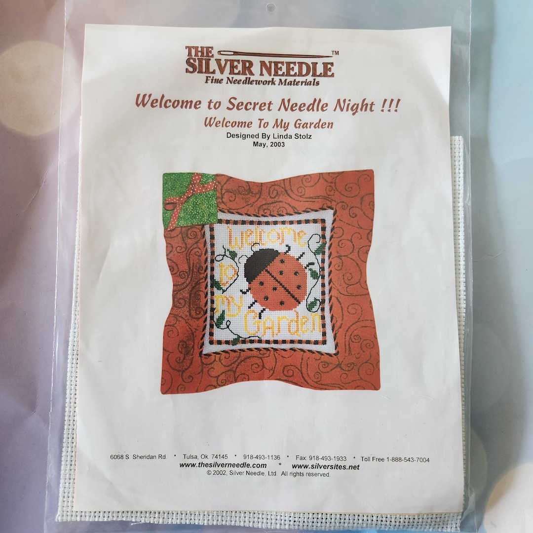 The Silver Needle - WELCOME to My GARDEN - Secret Needle Night - Cross ...