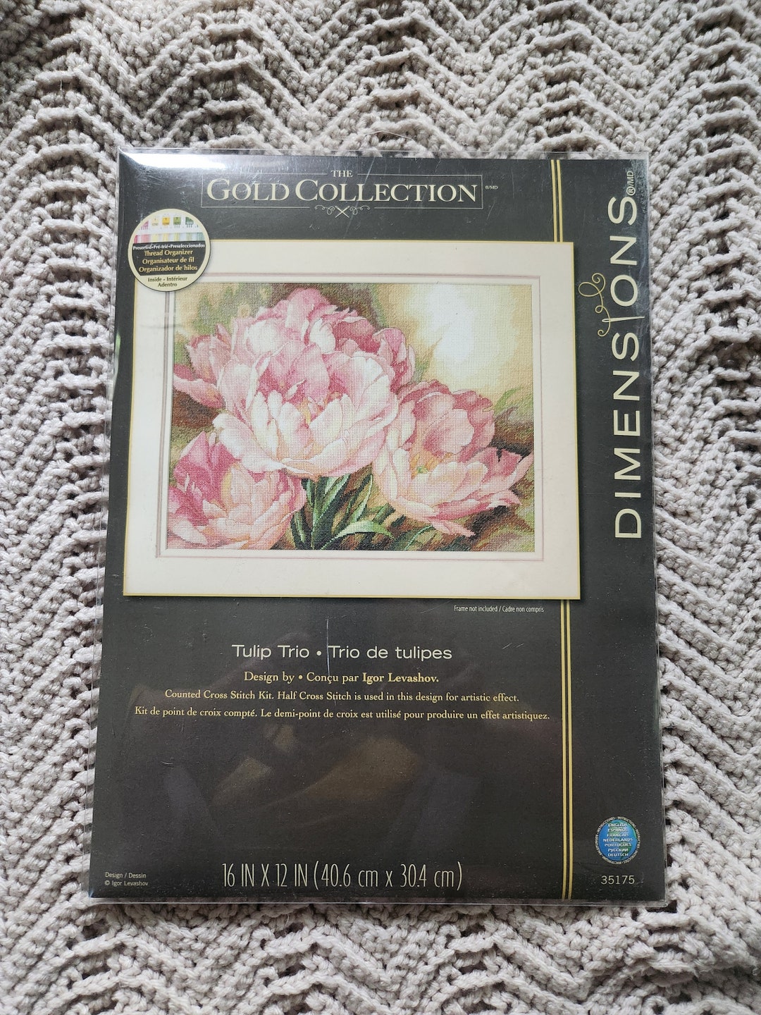 Dimensions Gold Collection Cross Stitch Kit TULIP TRIO - Etsy