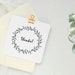 Doodle Floral Wreath PNG, Simple Floral Wreath, Doodle Wreath ...