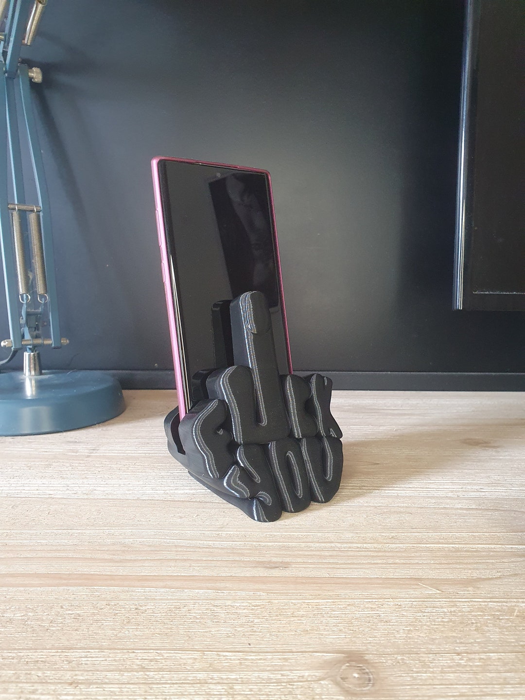 Middle Finger Phone Holder F*ck You - Etsy