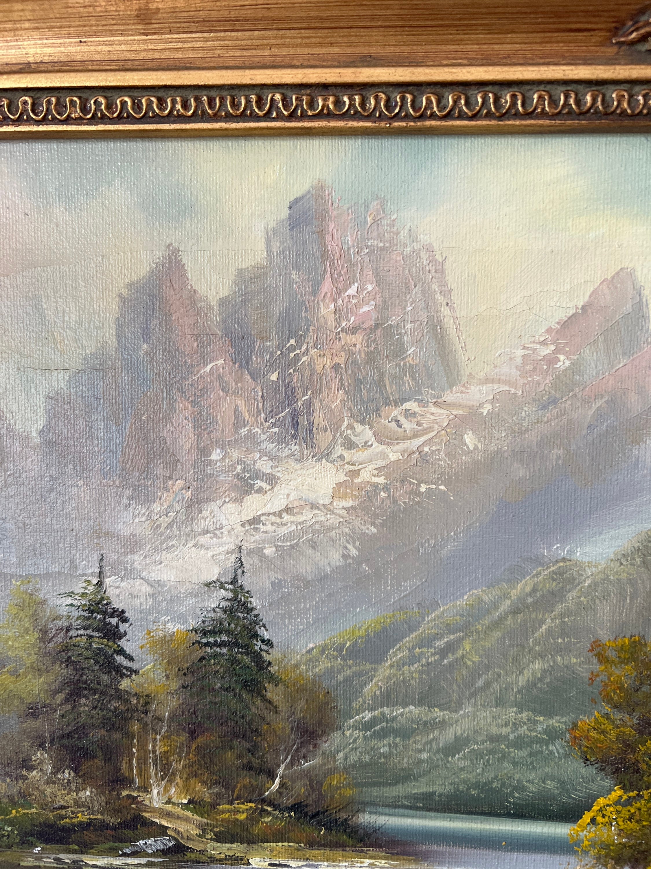 George Wells Painting/ Oil Painting on Canvas 1842-1888 - Etsy