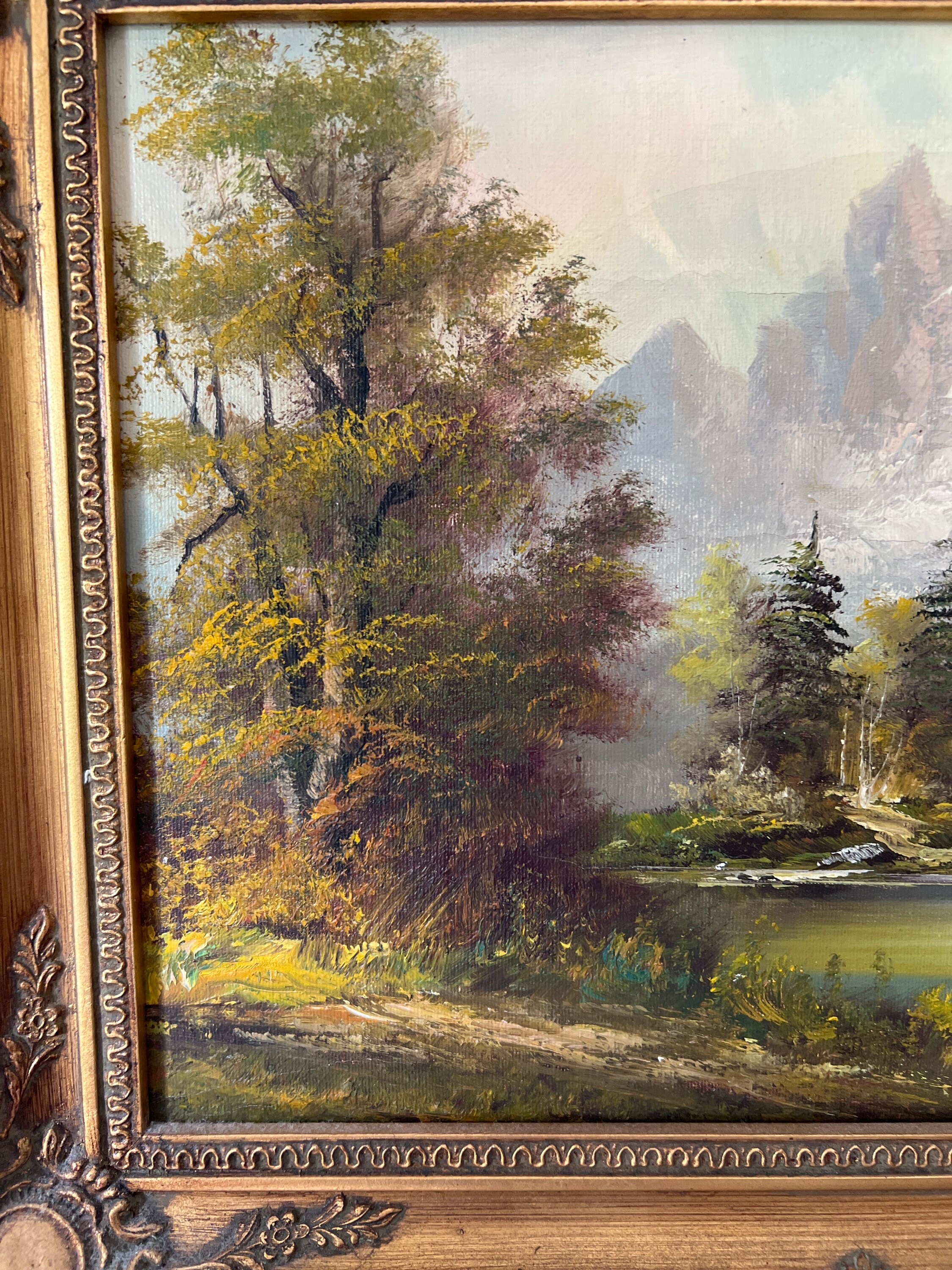 George Wells Painting/ Oil Painting on Canvas 1842-1888 - Etsy