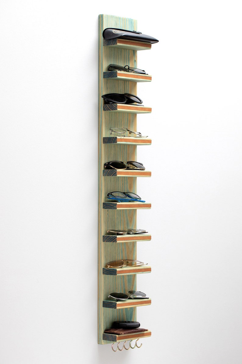 Sunglasses Shelf, Sunglasses Organizer, Sunglasses Display With Hooks ...