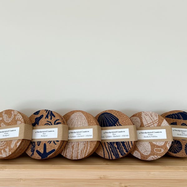 Nautical Coasters Cork - Etsy UK