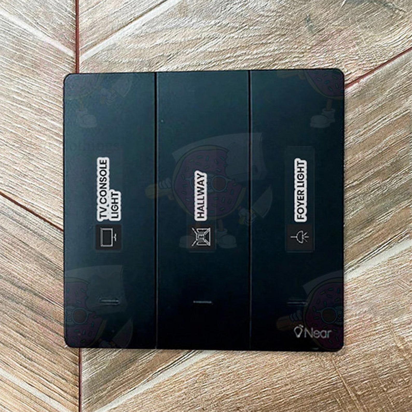 163 Pcs Light Plate Switch Power Plug PVC Sticker Labels for White ...